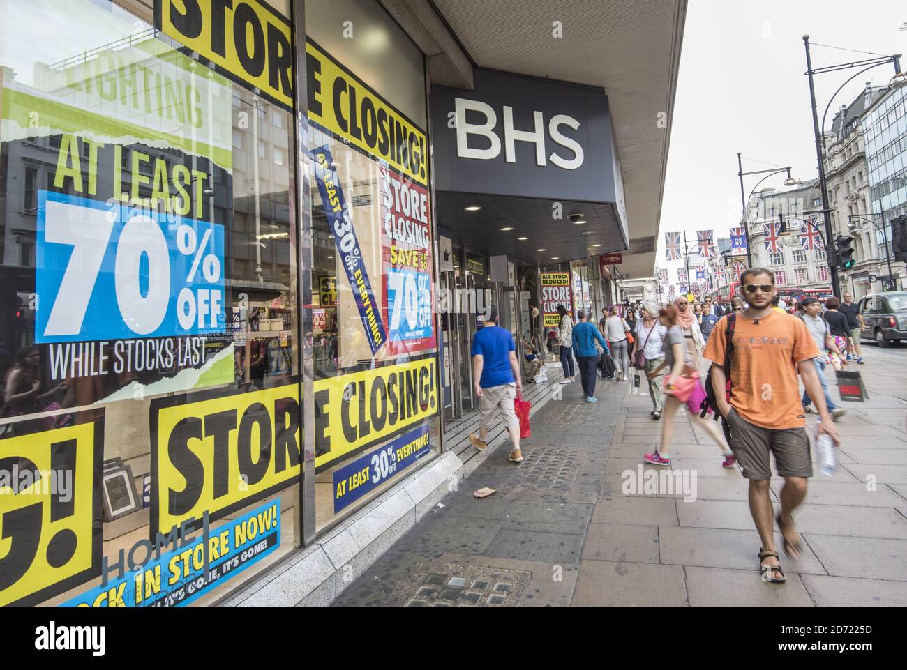 General view of the BHS store in Oxford Street, London. All 164 BHS ...