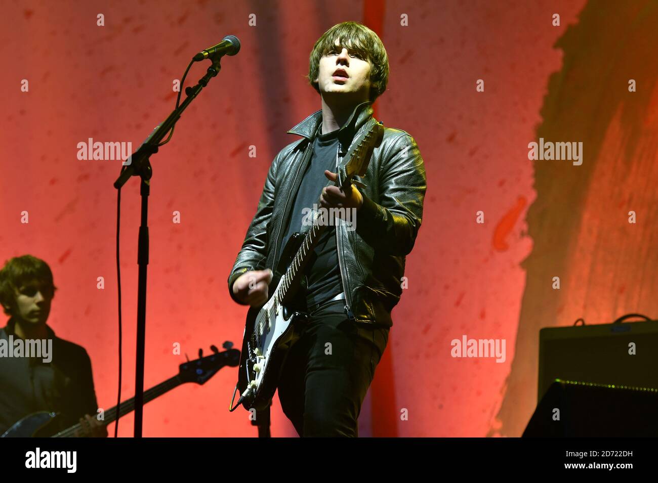 Jake Bugg performing during the V Festival at Hylands Park in ...