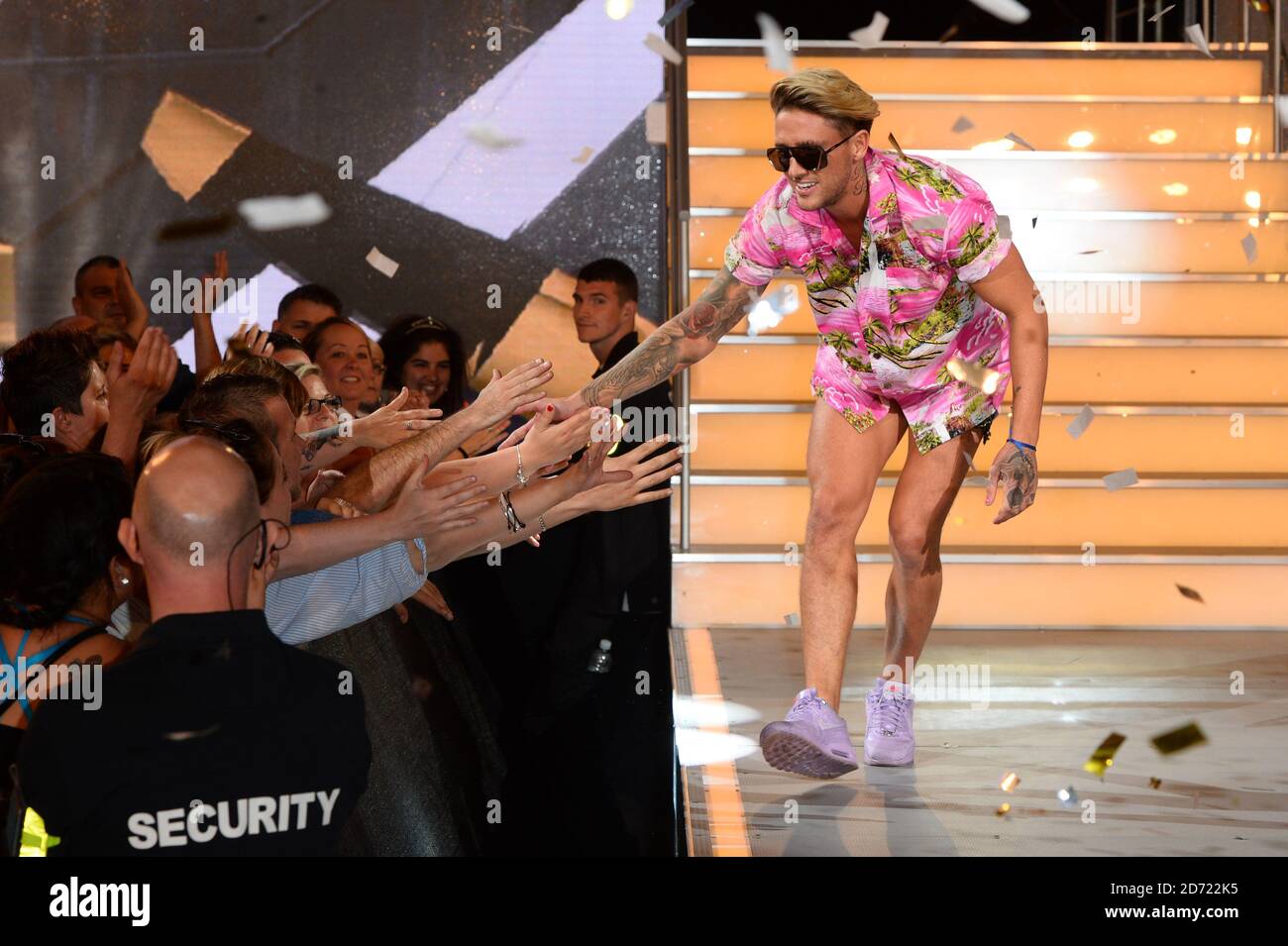 Stephen Bear is the winner of Celebrity Big Brother 2016, at the Big ...