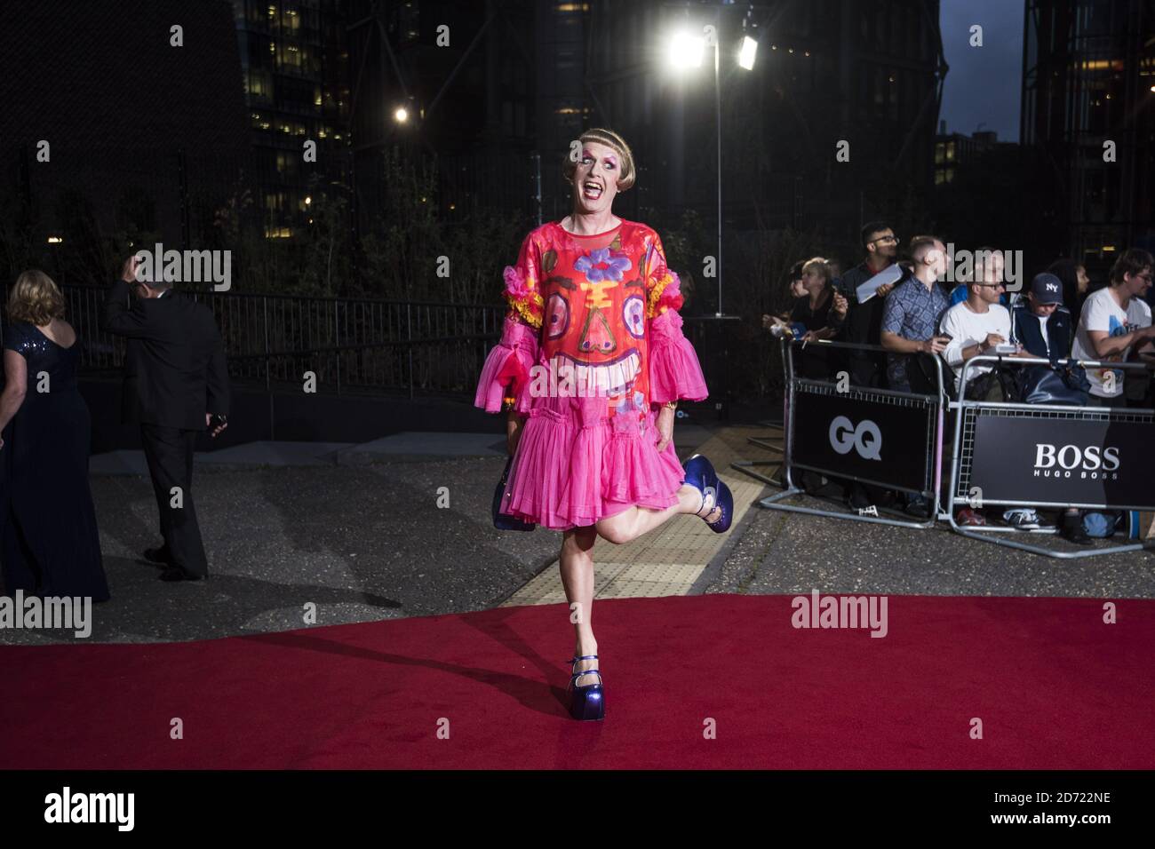 Grayson Perry arriving at the GQ Men of the Year Awards 2016 held at ...
