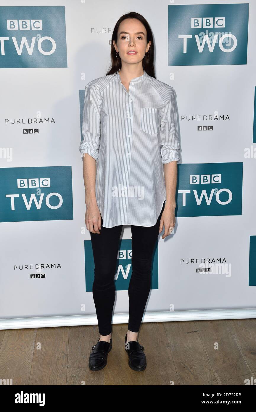 Aisling Francoisi attending a photocall for The Fall series 3, at BFI ...