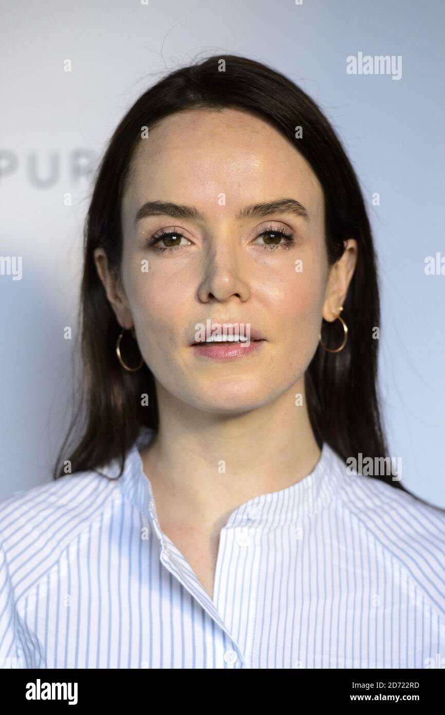 Aisling Francoisi attending a photocall for The Fall series 3, at BFI ...