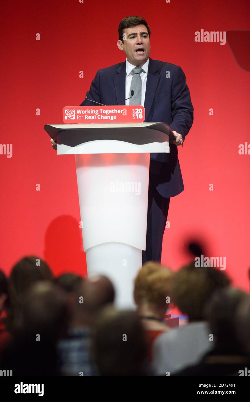 Andy burnham labor hi-res stock photography and images - Alamy