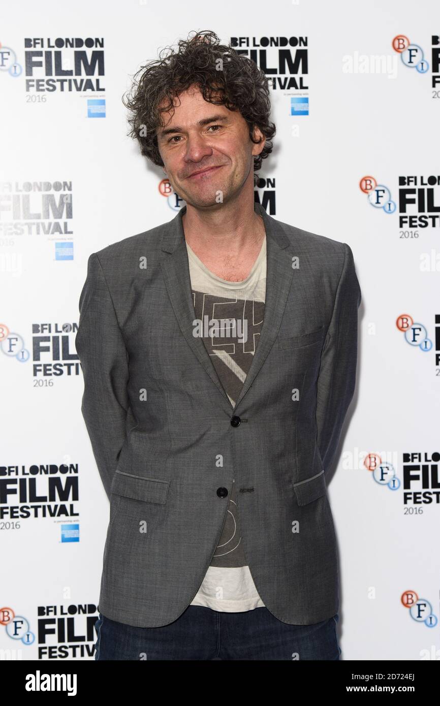 Mark Cousins attending the Stockholm My Love premiere, part of the ...