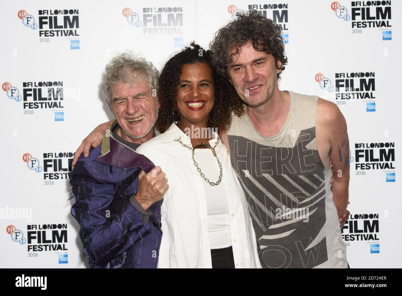 Mark Cousins and Neneh Cherry attending the Stockholm My Love premiere ...
