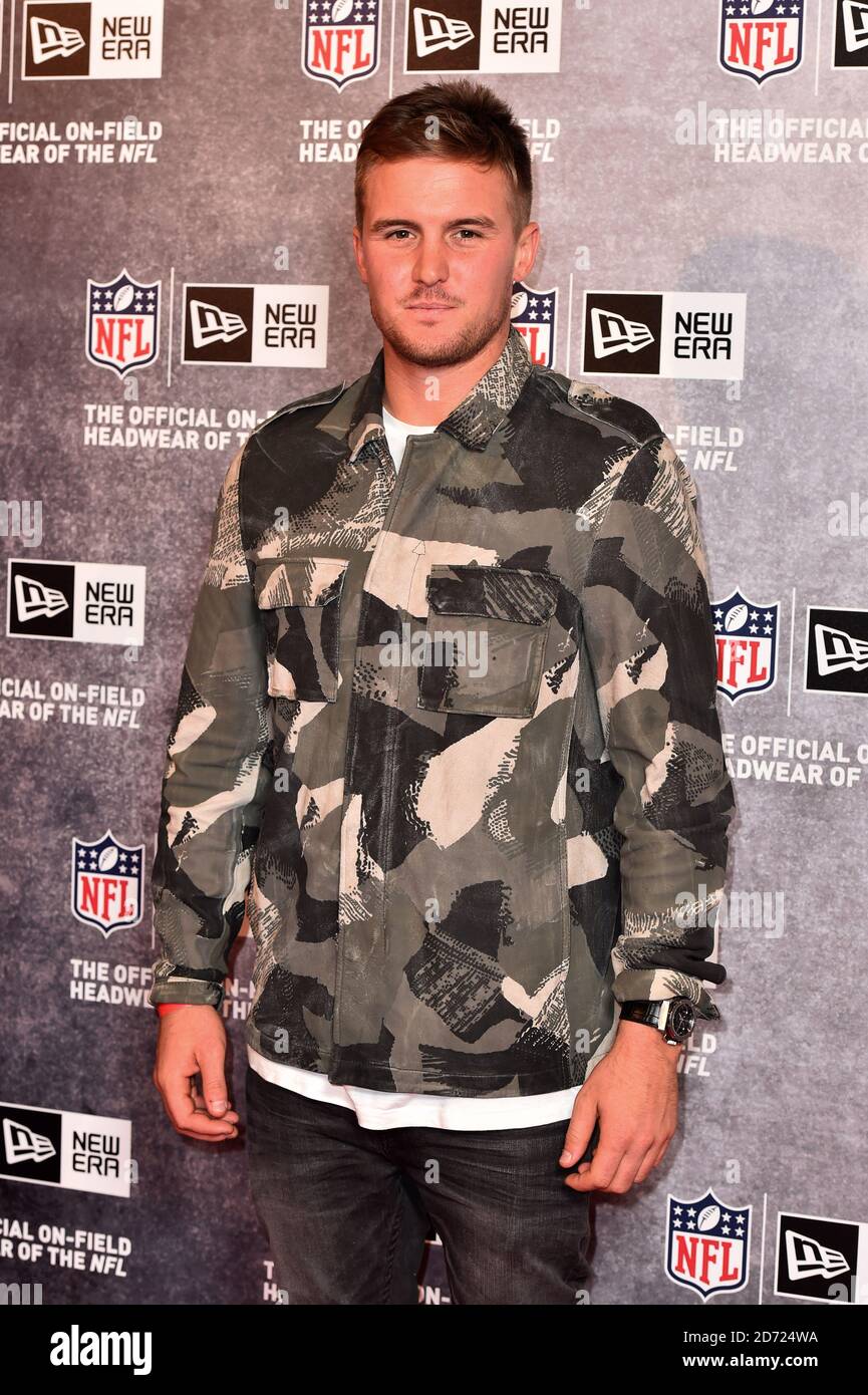 Jason Roy attending the launch of NFL House, in Holborn London. Picture ...