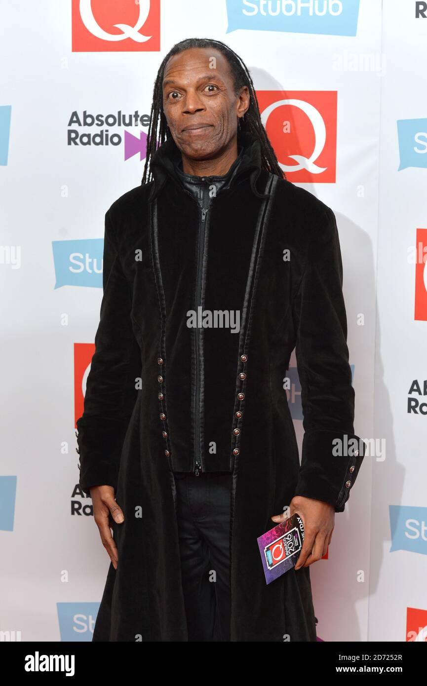 Ranking Roger attending the Q Awards, at the Roundhouse in Camden ...