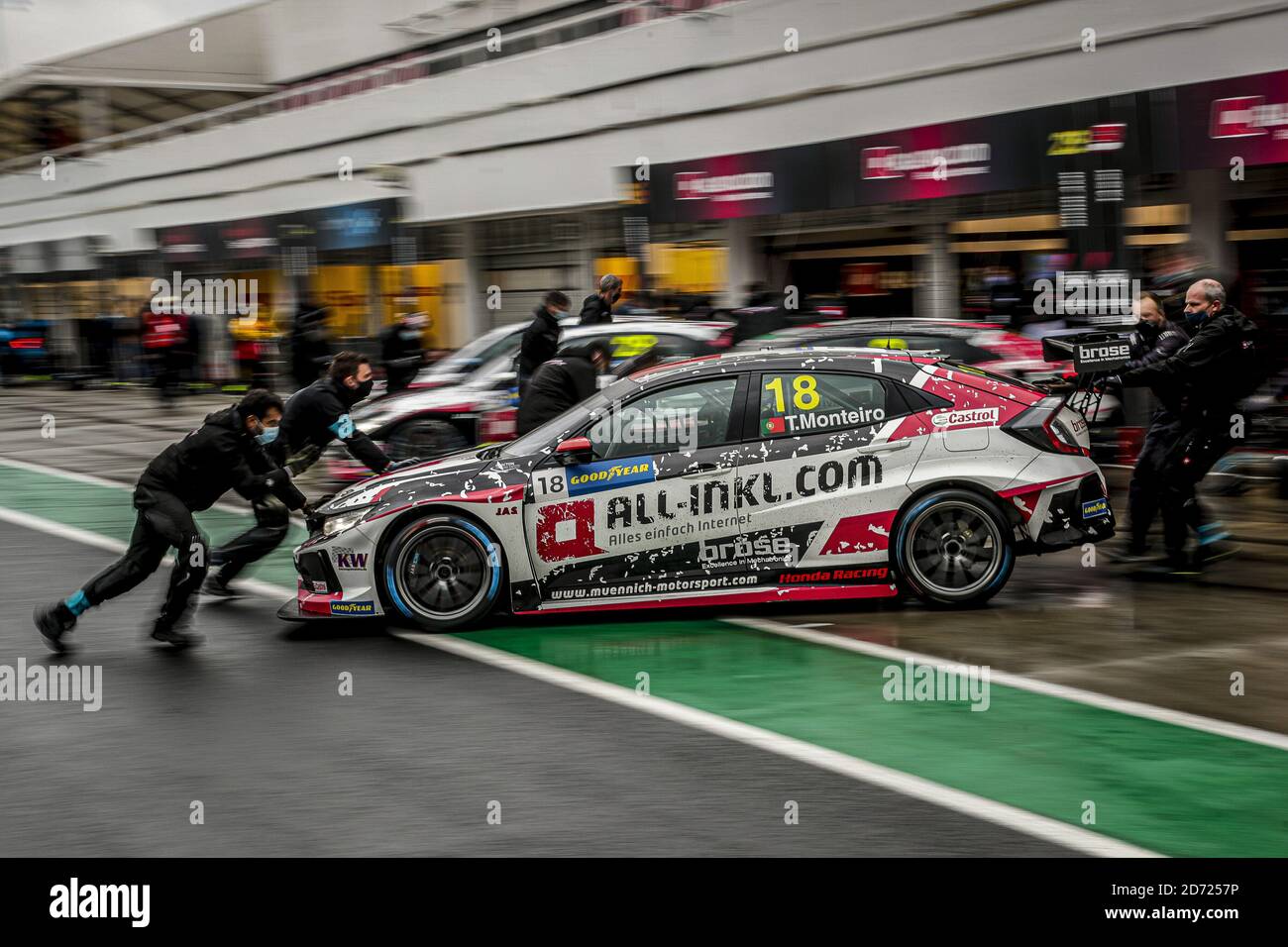 8 MONTEIRO Tiago (prt), ALL-INKL.DE Munnich Motorsport, Honda Civic TCR, action during the 2020 ...