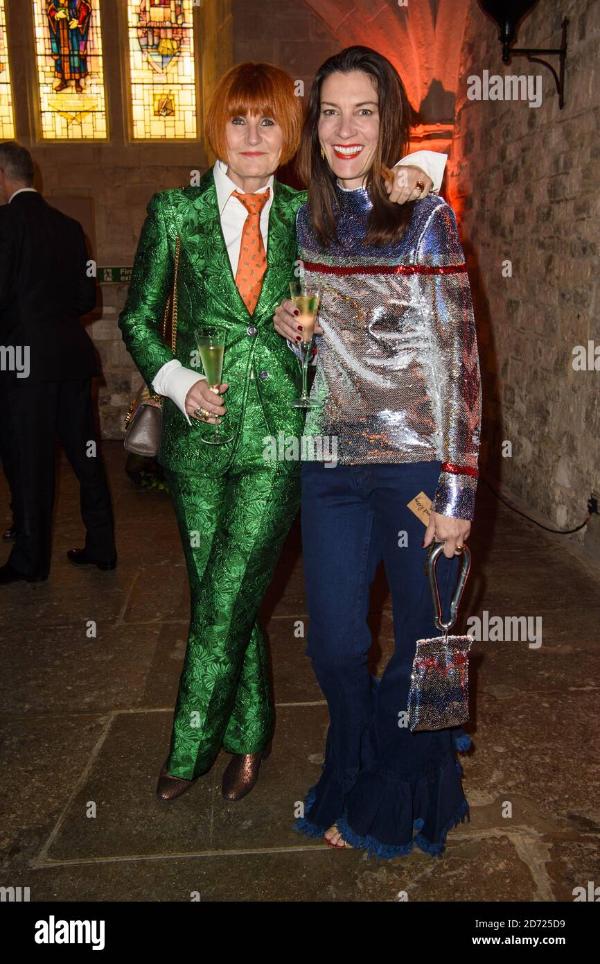Mary Portas and Melanie Rickey attending Save the Children's Winter ...