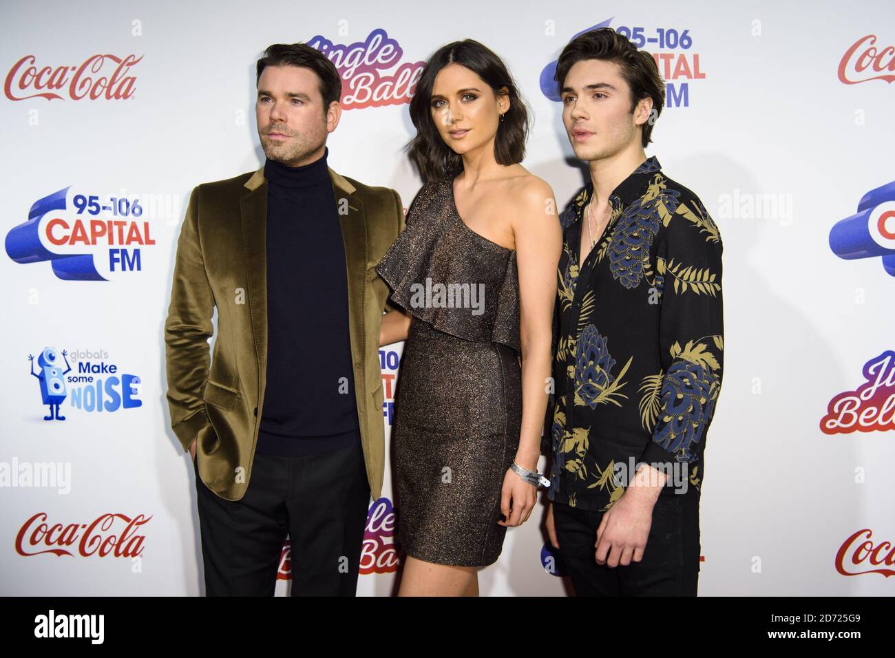 Dave Berry, Lilah Parsons and George Shelley during Capital's Jingle ...
