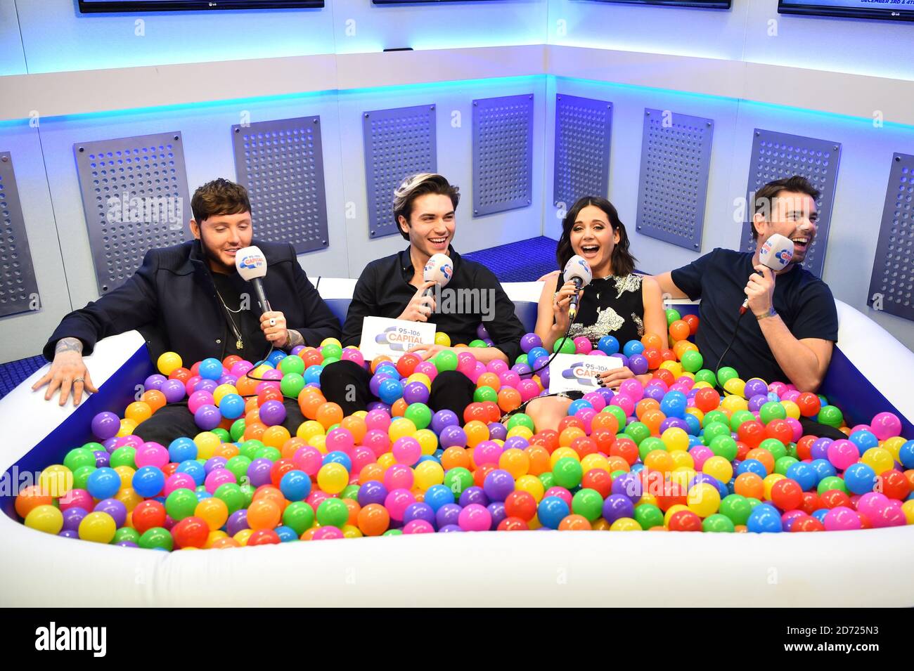 James Arthur is interviewed by George Shelley, Lilah parsons and Dave ...