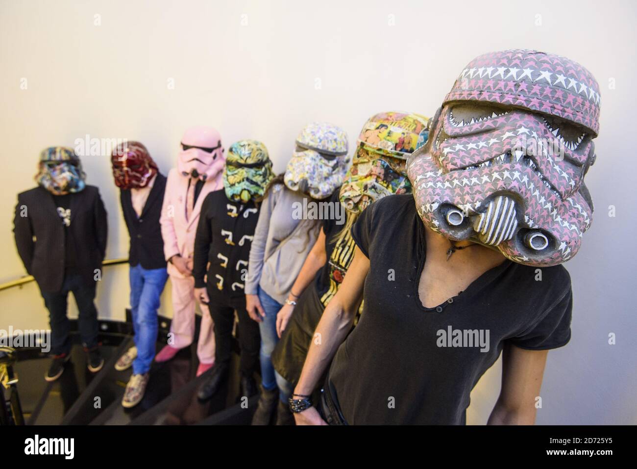 Stormtrooper helmets designed by artists including Anish Kapoor ...