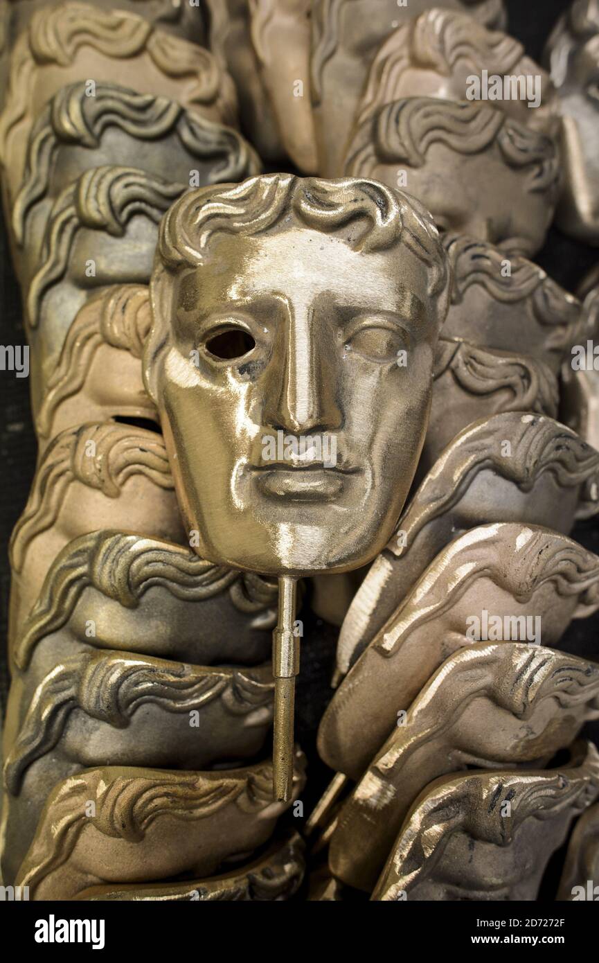 Bafta award statue hi-res stock photography and images - Alamy