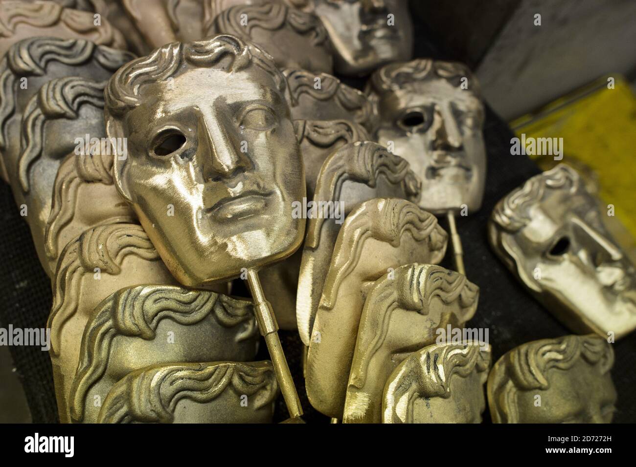 Bafta award statue hi-res stock photography and images - Alamy