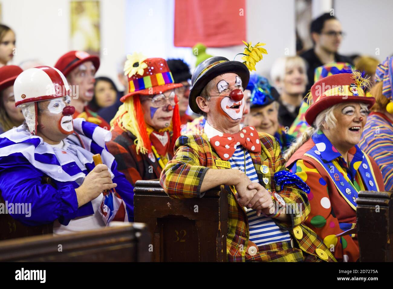 Traditional british circus clowns hi-res stock photography and images ...