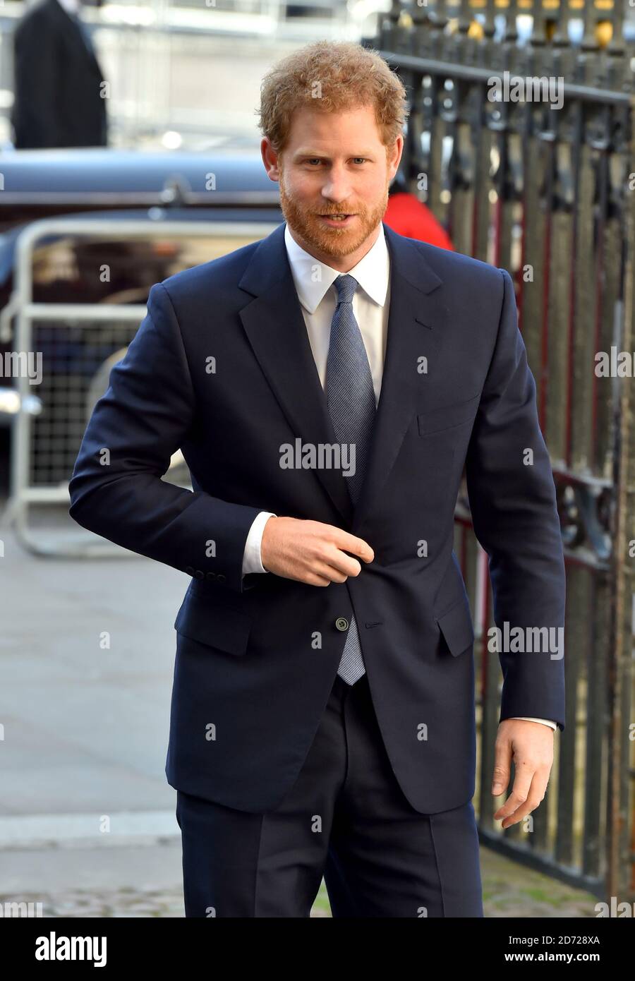 Prince Harry attending the Commonwealth Day service at Westminster ...