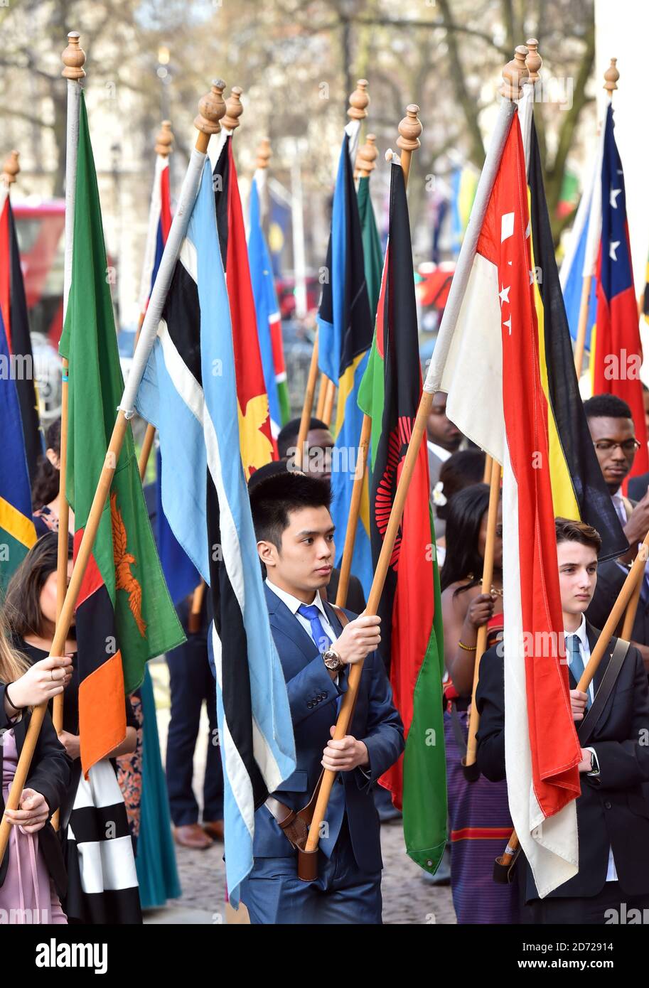 The flag at the westminster abbey hi-res stock photography and images ...