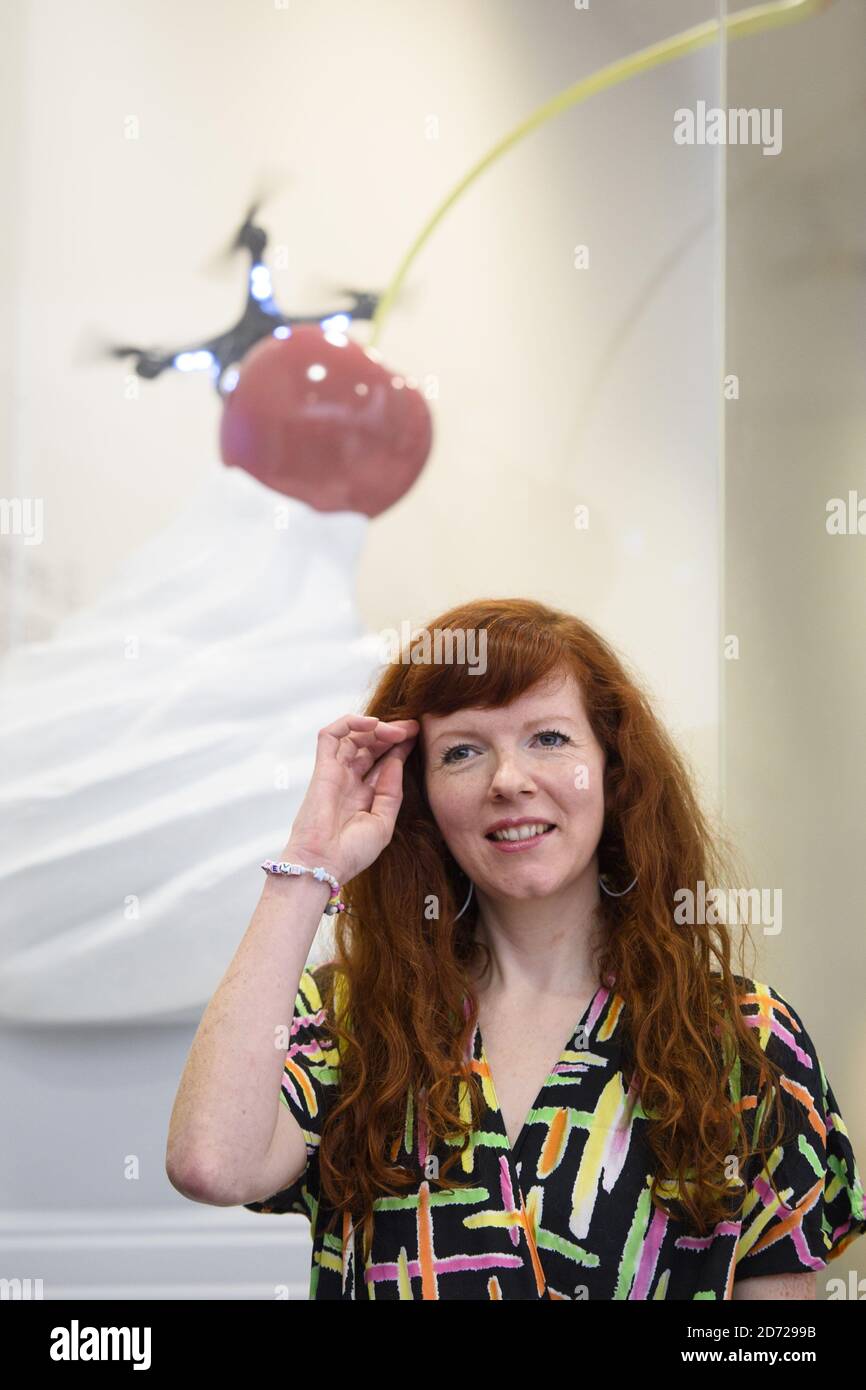 Artist Heather Phillipson, pictured with her work The End, is announced ...