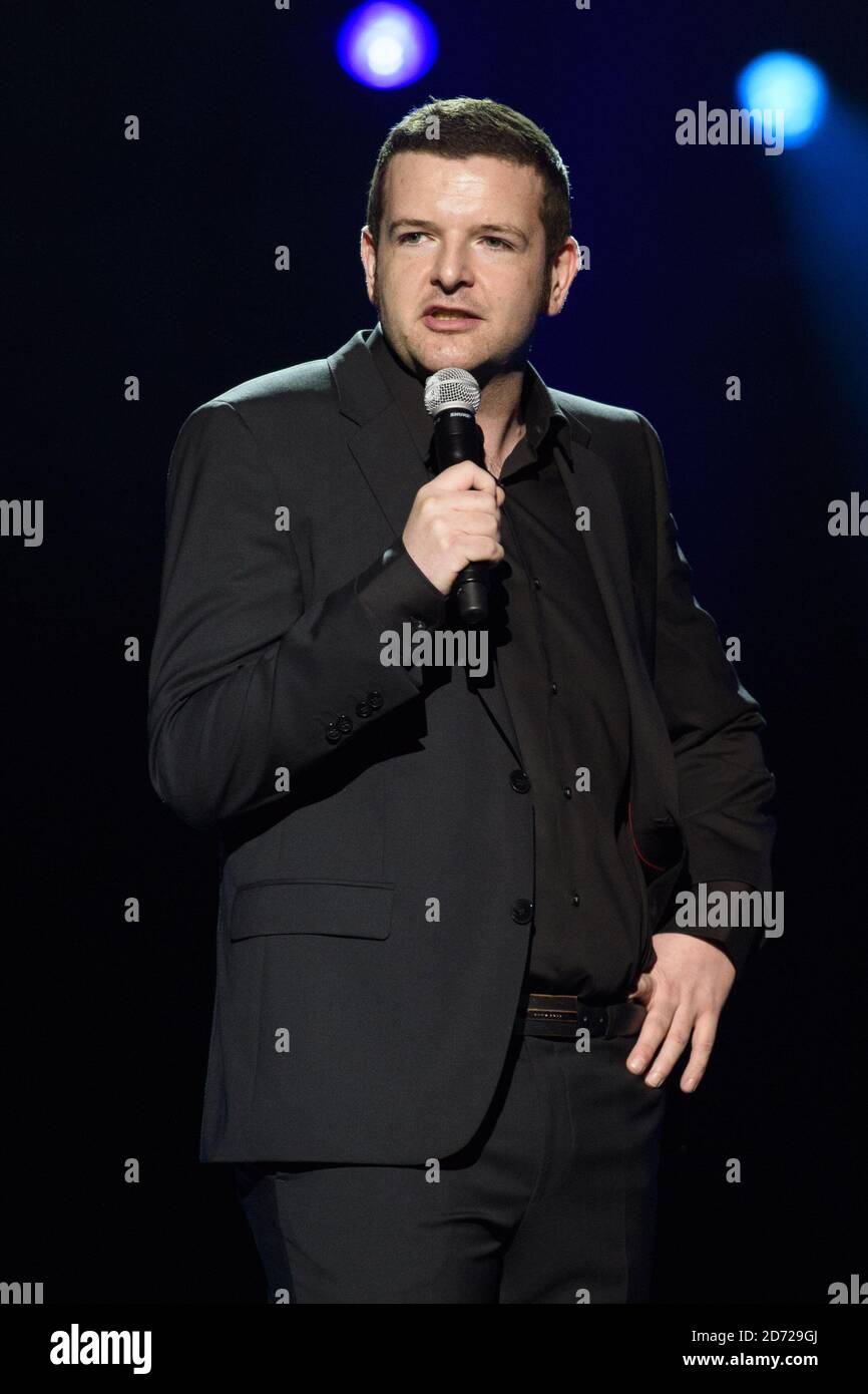 Kevin bridges performs at the royal albert hall hi-res stock ...