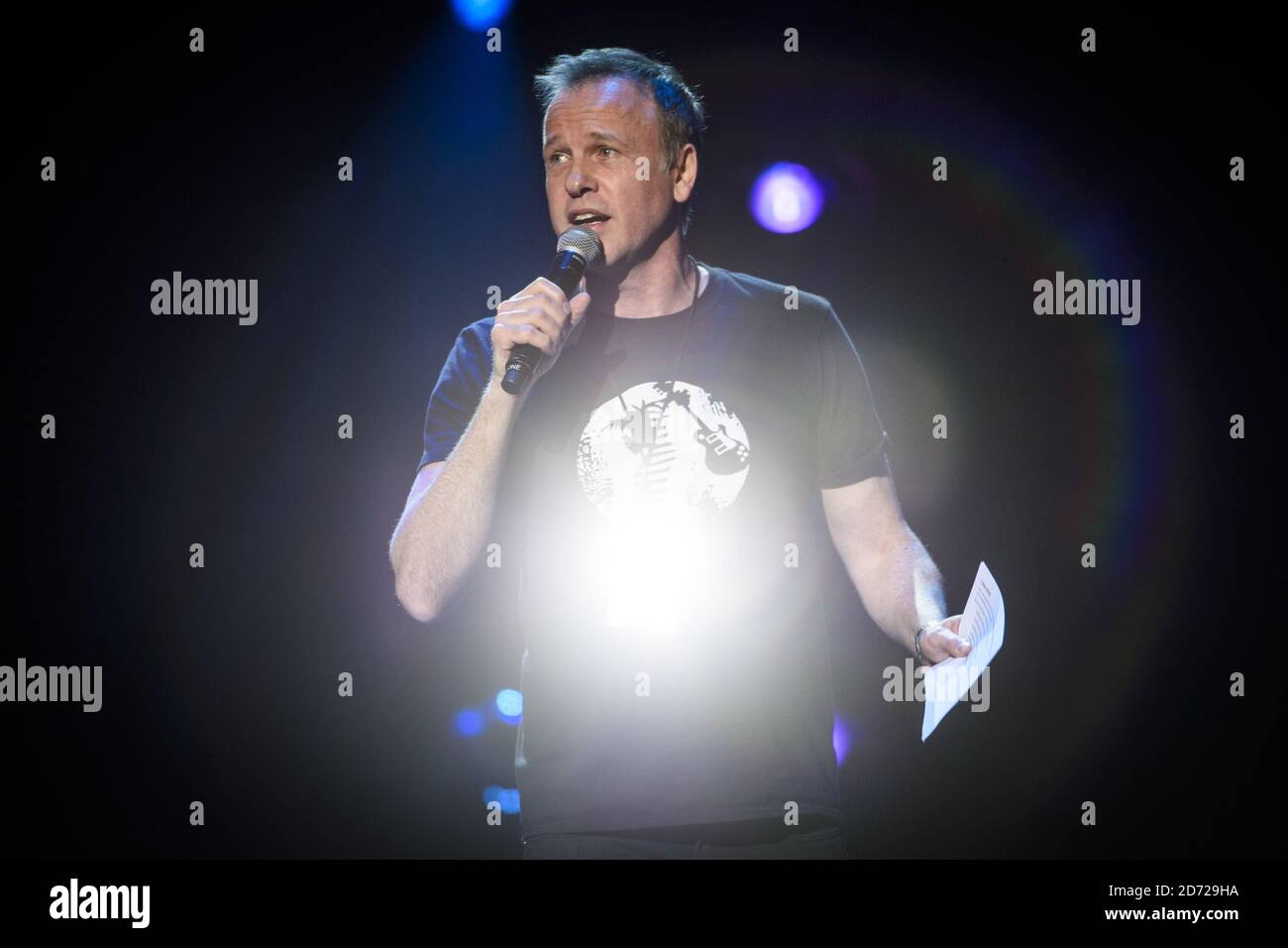 Tim Lovejoy performing on stage at the Royal Albert Hall in London for ...