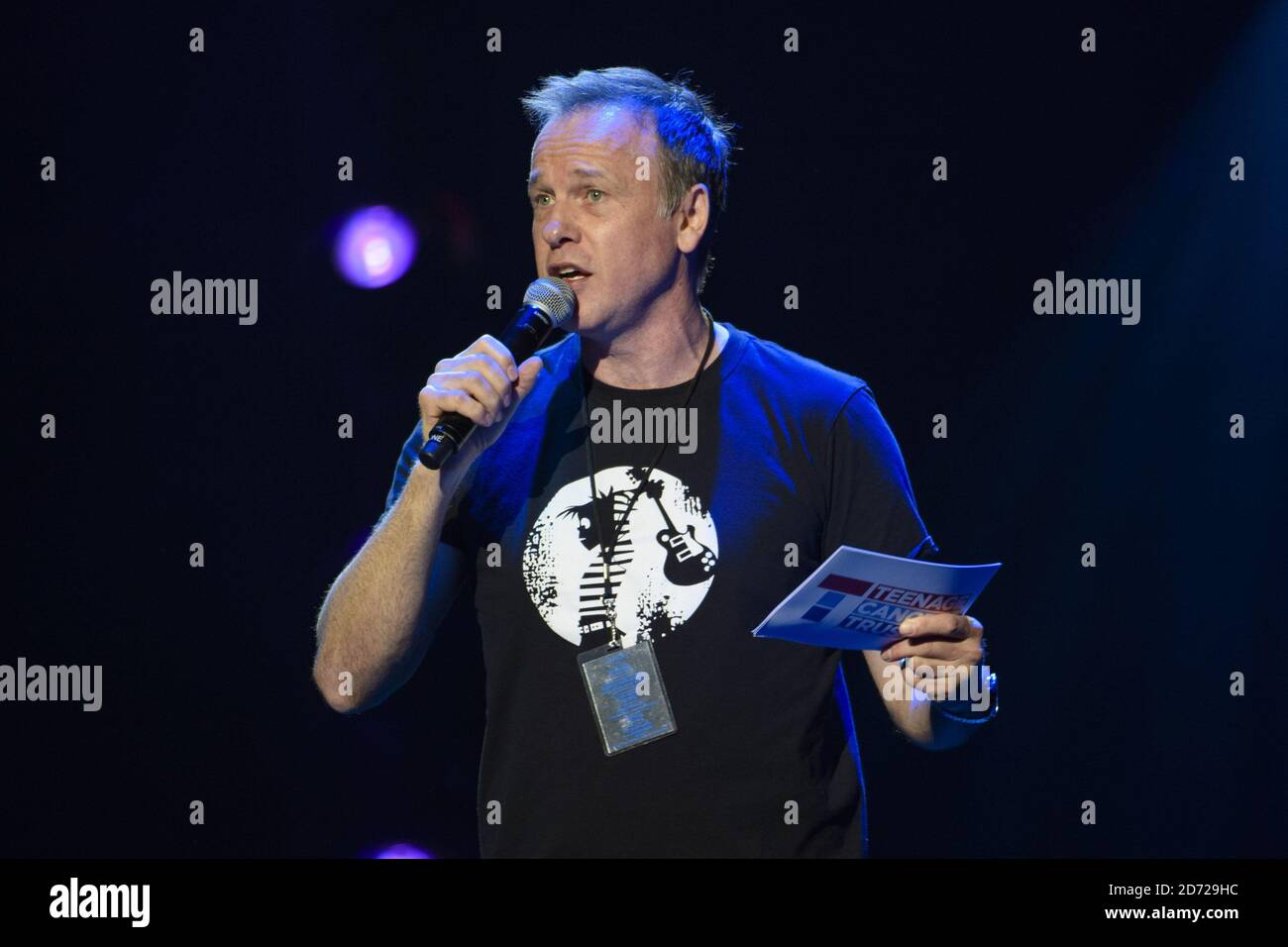 Tim Lovejoy performing on stage at the Royal Albert Hall in London for ...