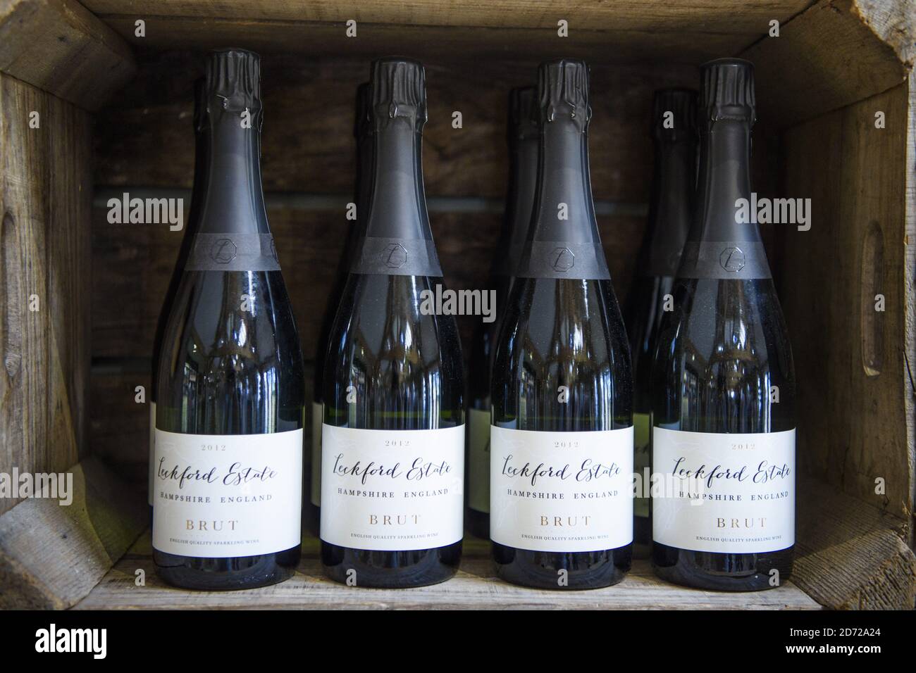 Wine produced from the vineyard on the Waitrose Leckford Estate in ...