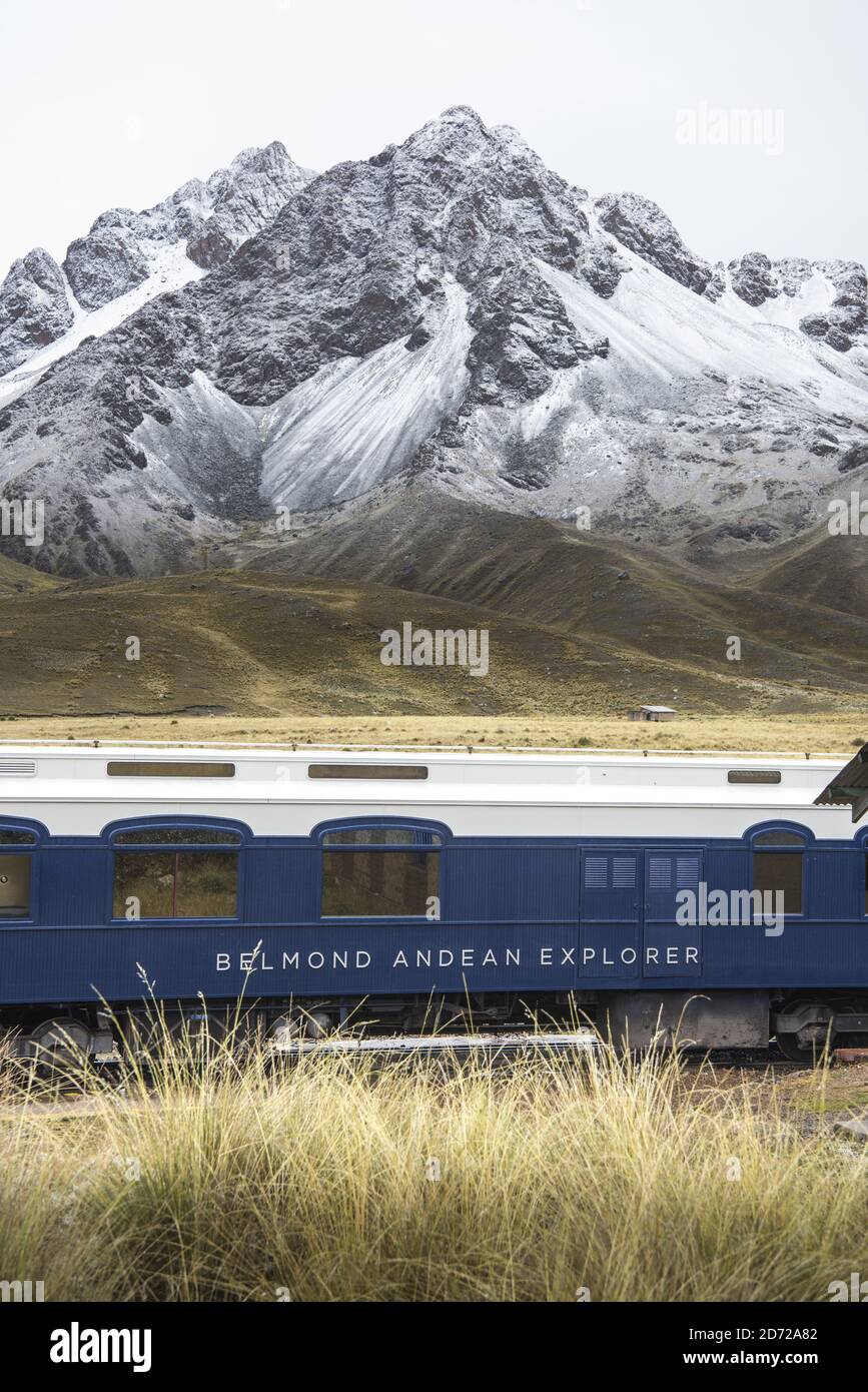 South America's first luxury sleeper train, the Belmond Andean Explorer ...