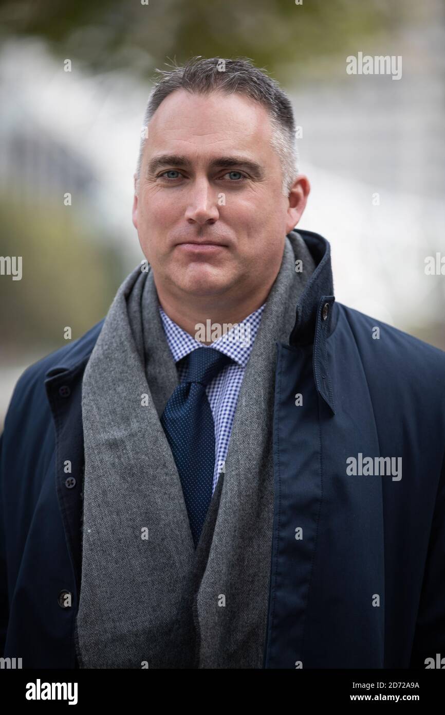 DCI Pete Wallis outside Scotland Yard, London. Lillian Serunkuma, the ...