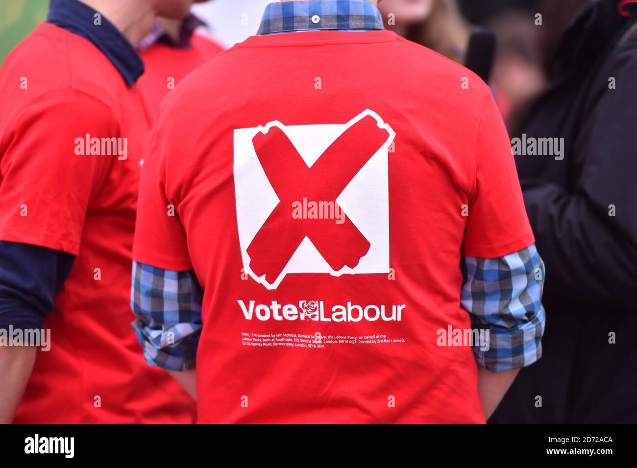 Labour party poster launch hi-res stock photography and images - Alamy