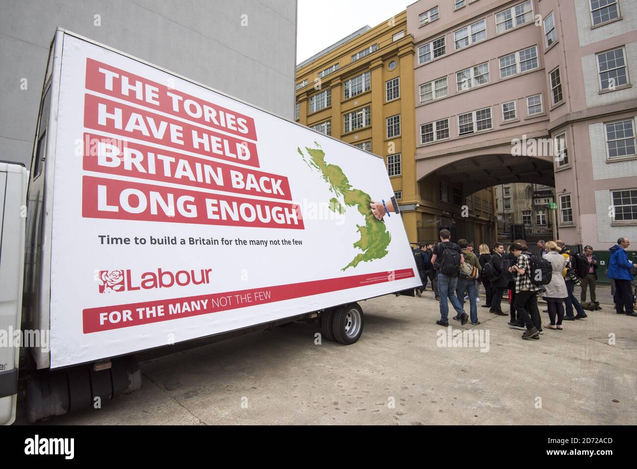 Labour party poster campaign launch hi-res stock photography and images ...