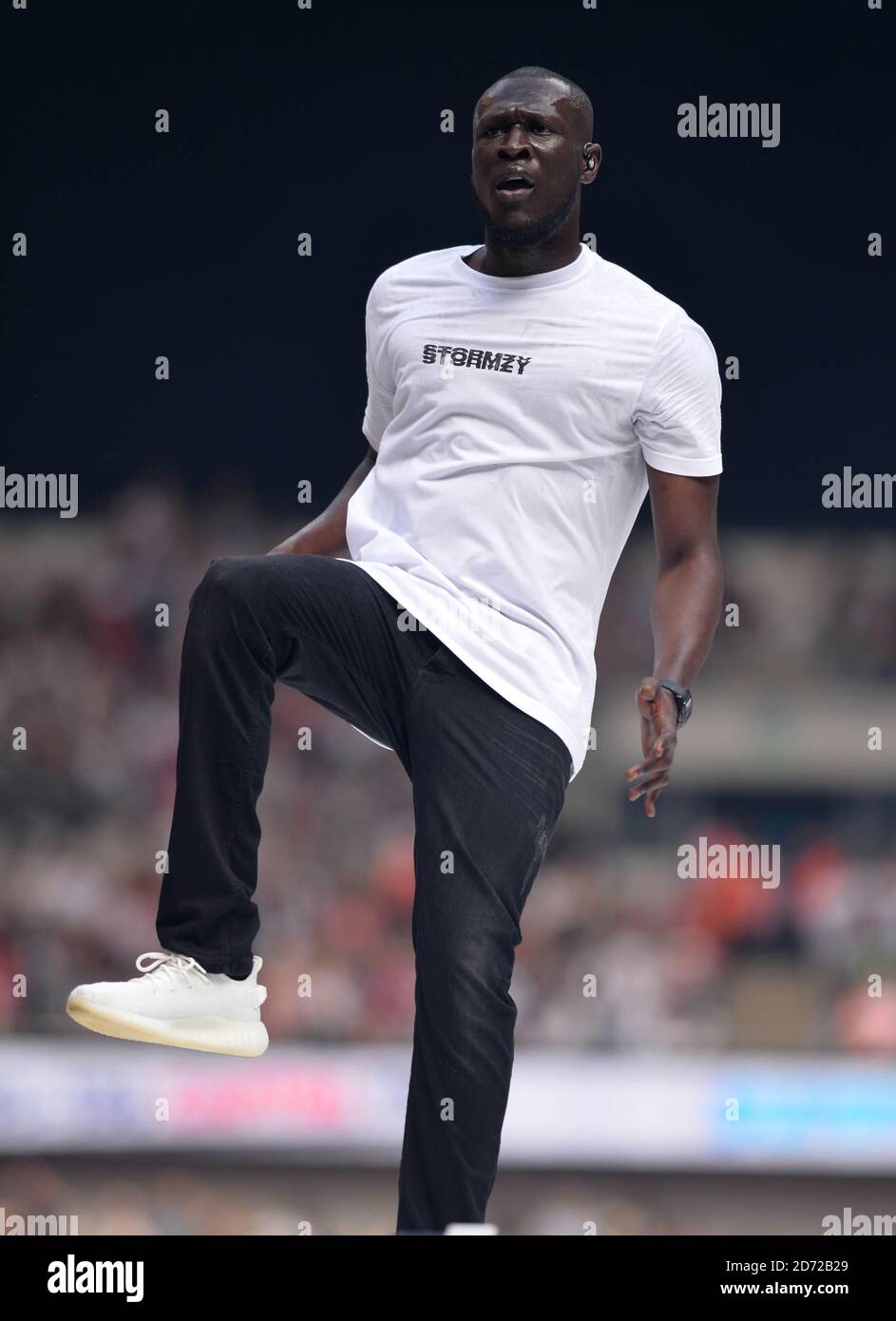 Stormzy at Capital FM's Summertime Ball with Vodafone held at Wembley ...