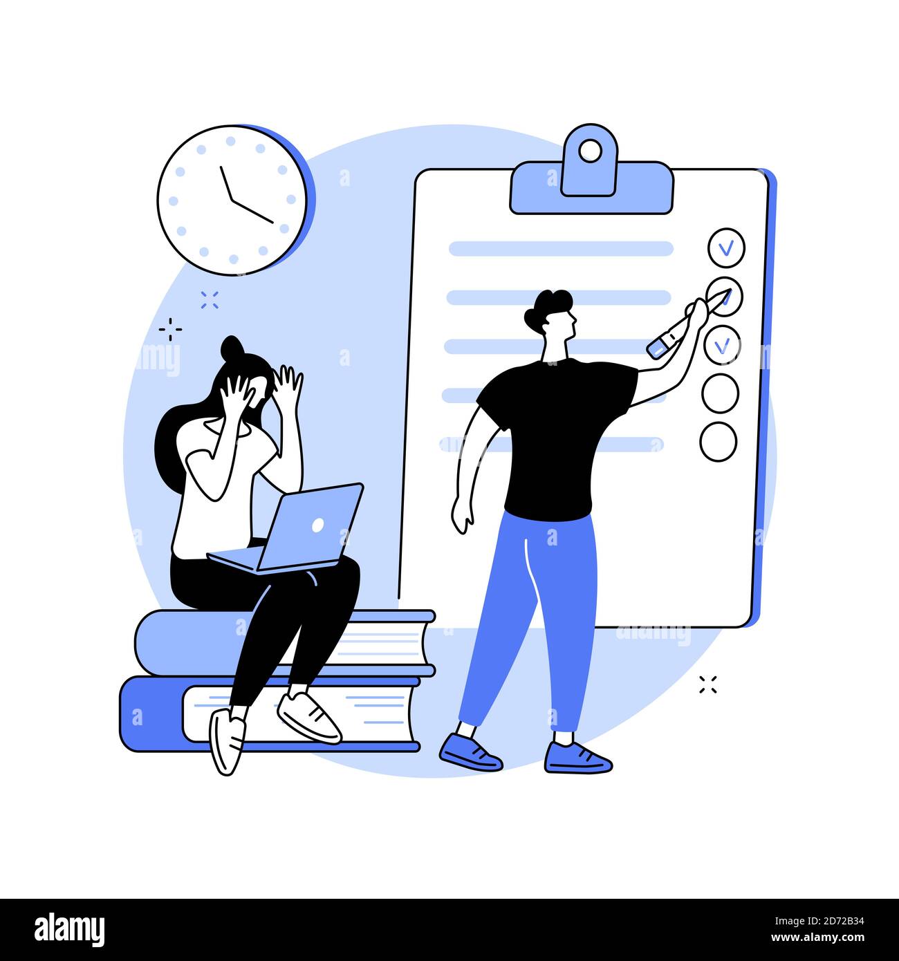 Exams and tests abstract concept vector illustration Stock Vector Image ... Exams and tests abstract concept vector illustration Stock Vector Image ...