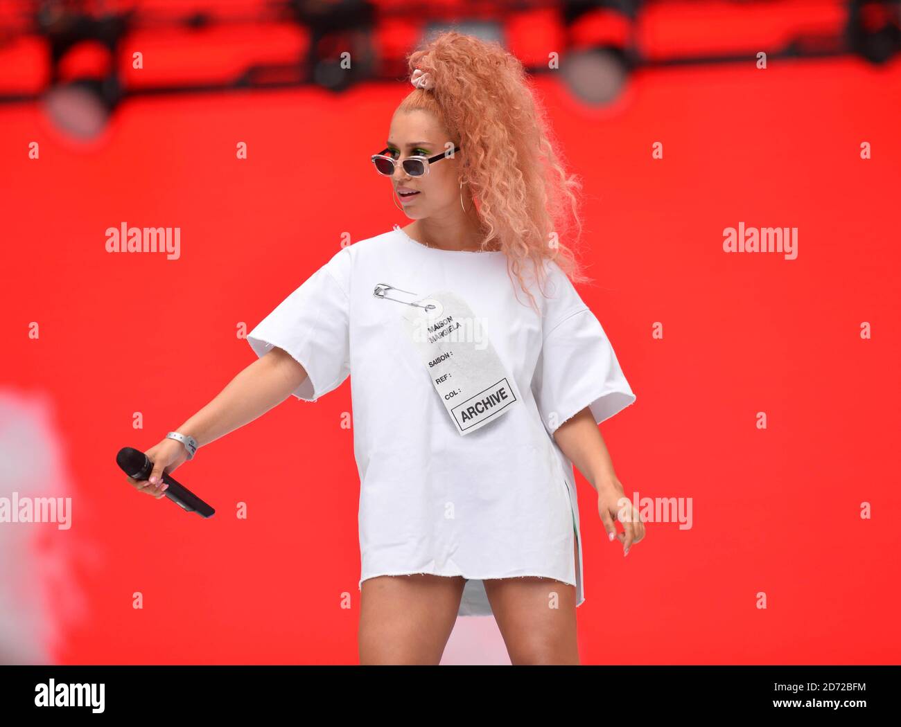 Jax Jones and Raye at Capital FM's Summertime Ball with Vodafone held ...