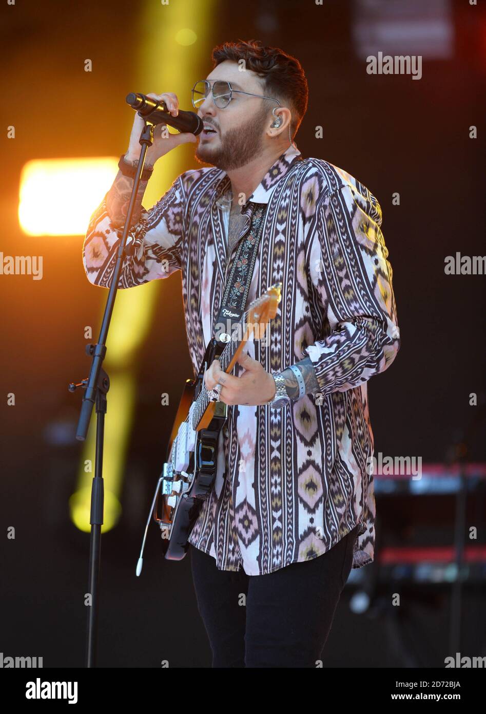 James Arthur at Capital FM's Summertime Ball with Vodafone held at ...