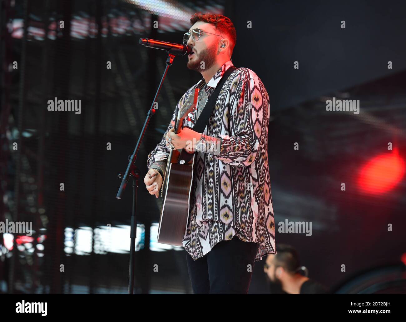 James Arthur at Capital FM's Summertime Ball with Vodafone held at ...