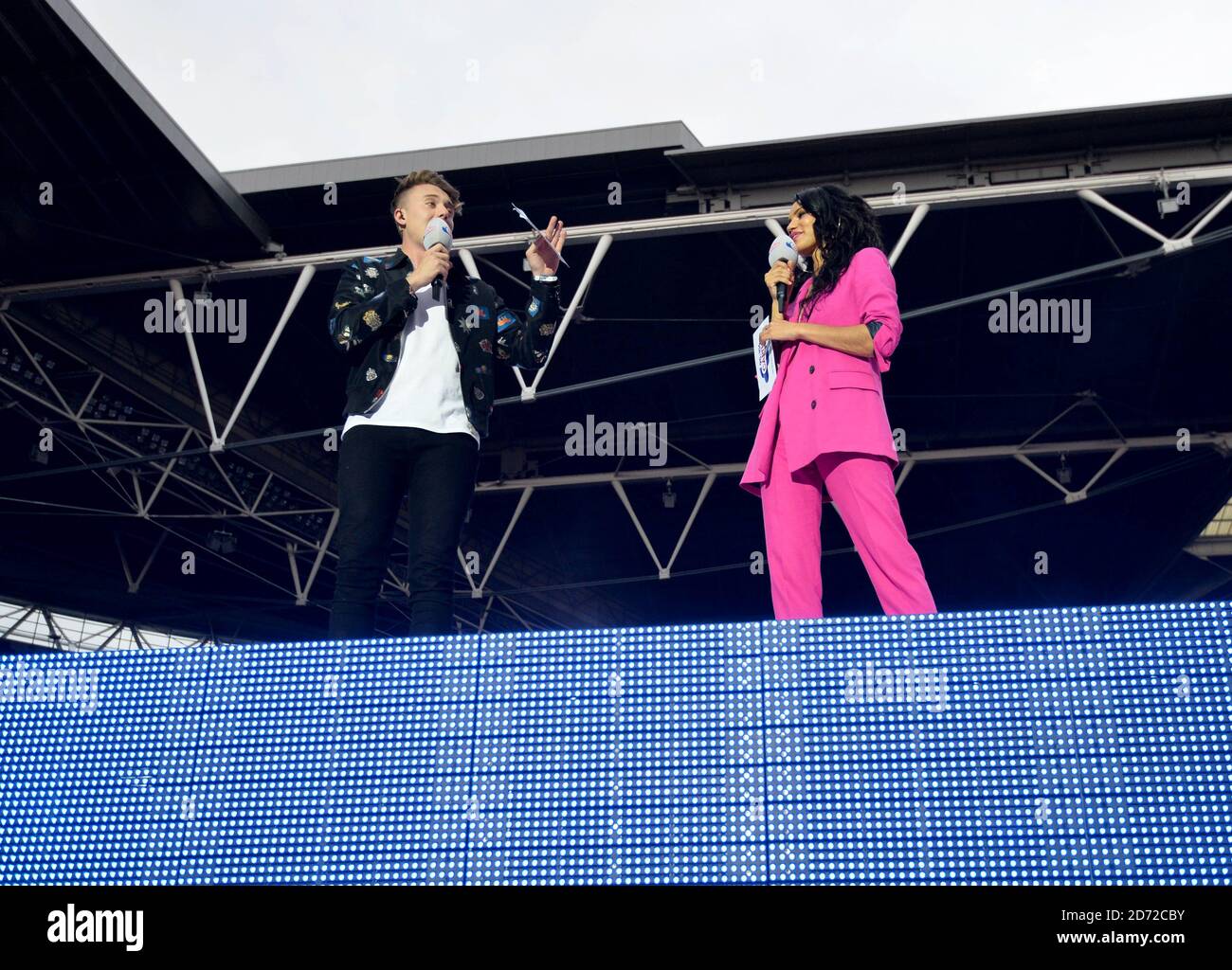 Roman Kemp and Vick Hope at Capital FM's Summertime Ball with Vodafone ...