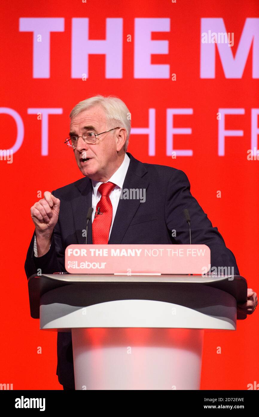 John mcdonnell labor hi-res stock photography and images - Alamy