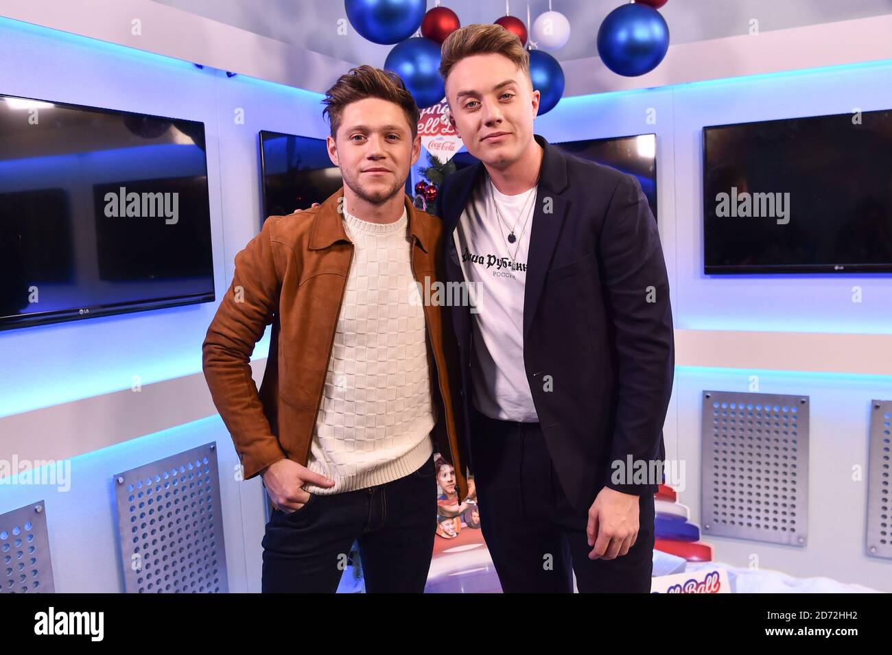 Niall Horan is interviewed backstage during day one of Capital's Jingle ...