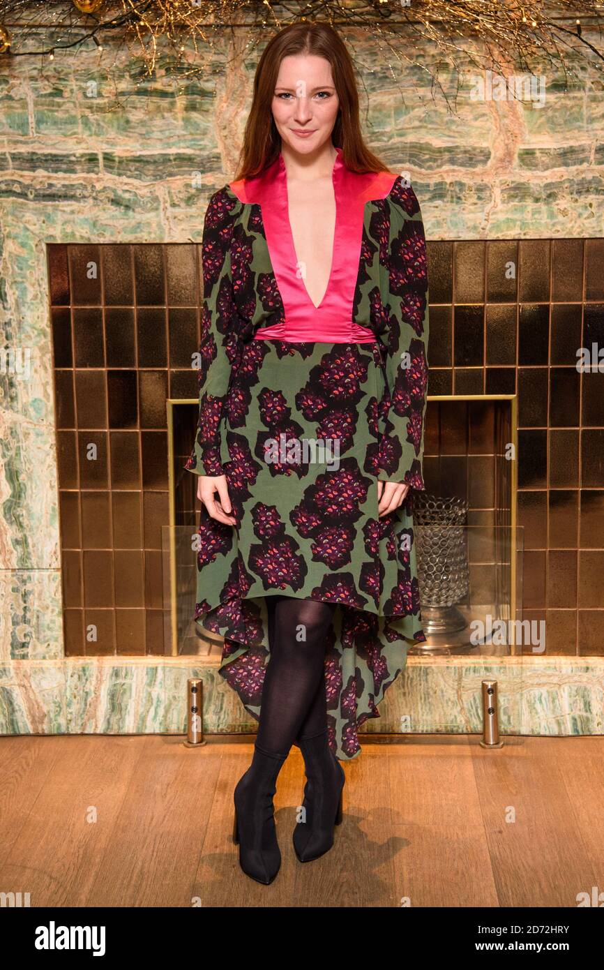 Morfydd Clark attending the nomination announcement for the 2018 London ...