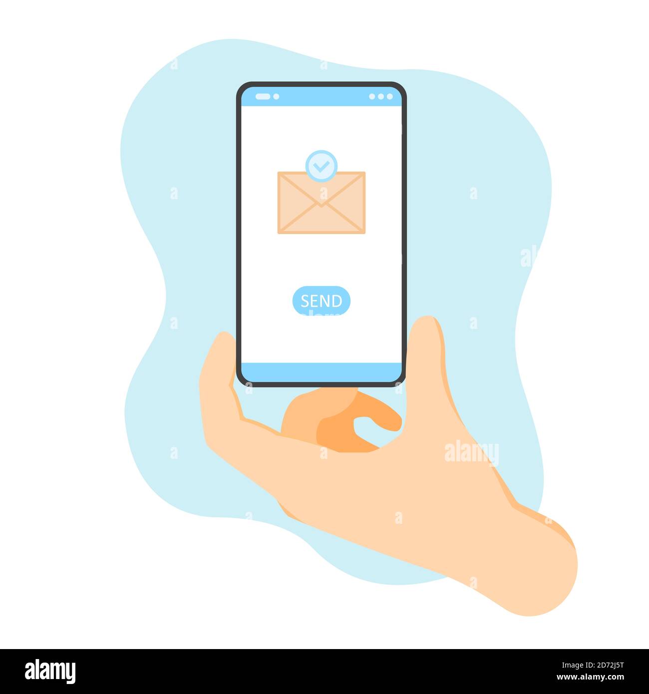 Sending application Stock Vector Images - Alamy