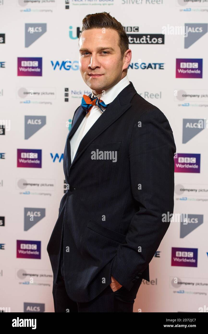 Stefan Booth attending the Writers Guild Awards, at the Royal College ...