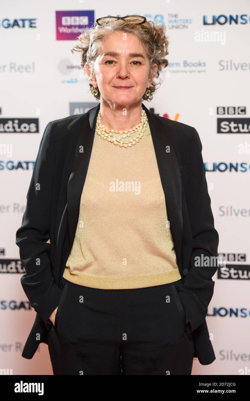 Gaby Chiappe attending the Writers Guild Awards, at the Royal College ...