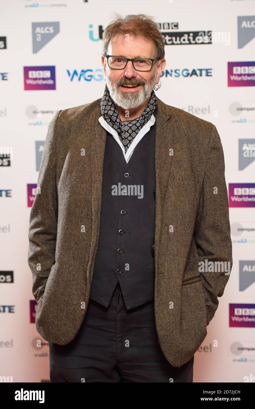 Mike Kenny attending the Writers Guild Awards, at the Royal College of ...