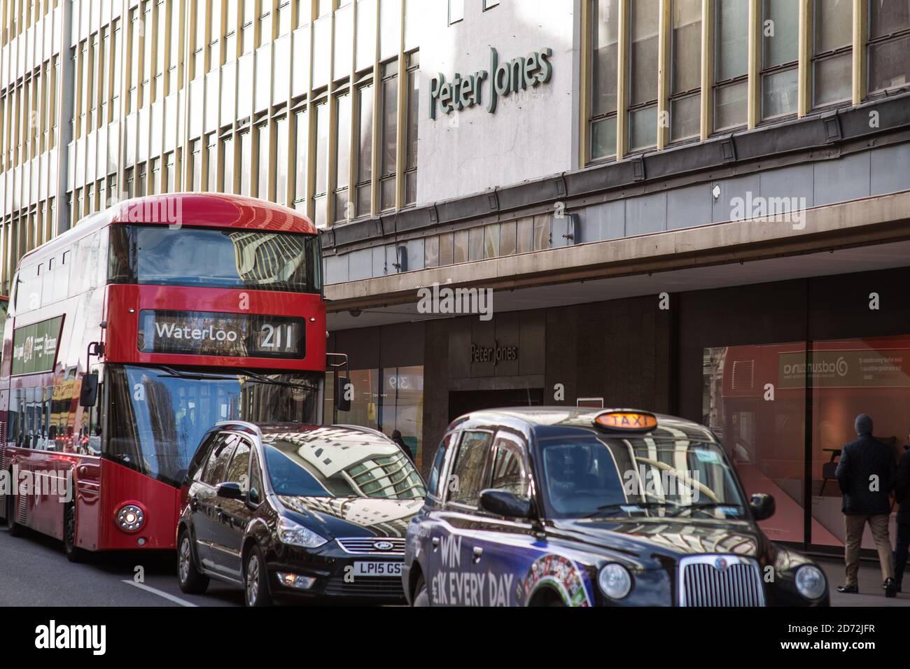 General view of the Peter Jones department store in Sloane Square, west ...