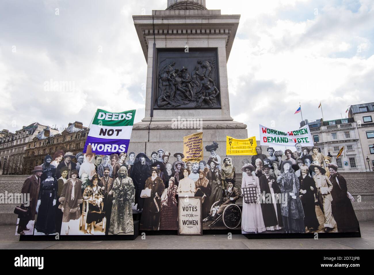 Womens suffrage art installation hi-res stock photography and images ...