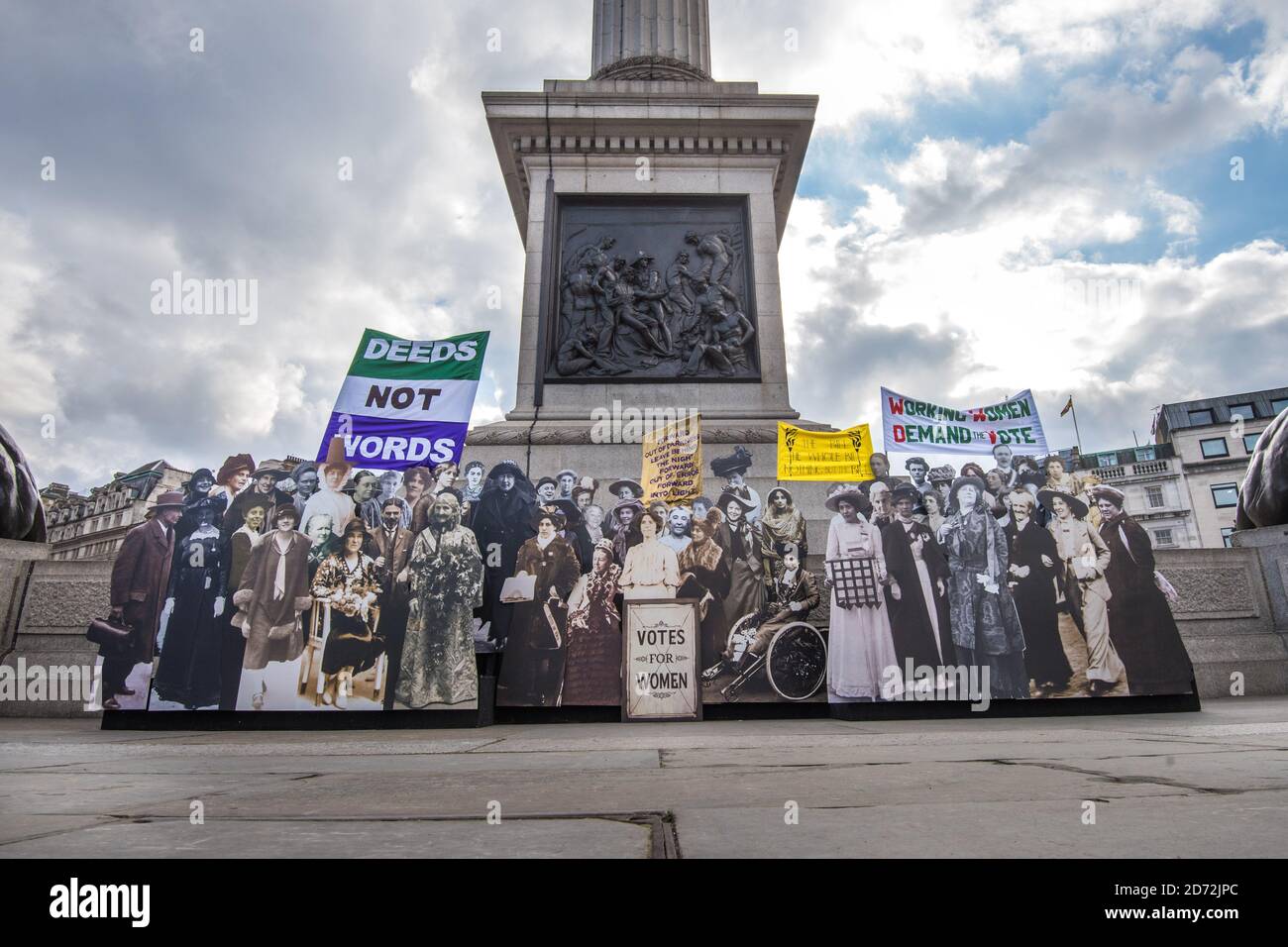 Womens suffrage art installation hi-res stock photography and images ...