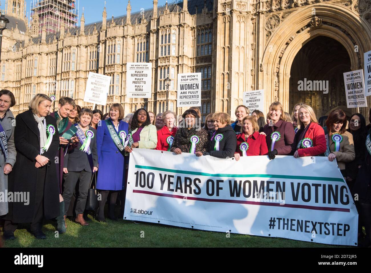Female members of the Shadow Cabinet and Labour politicians launch a ...