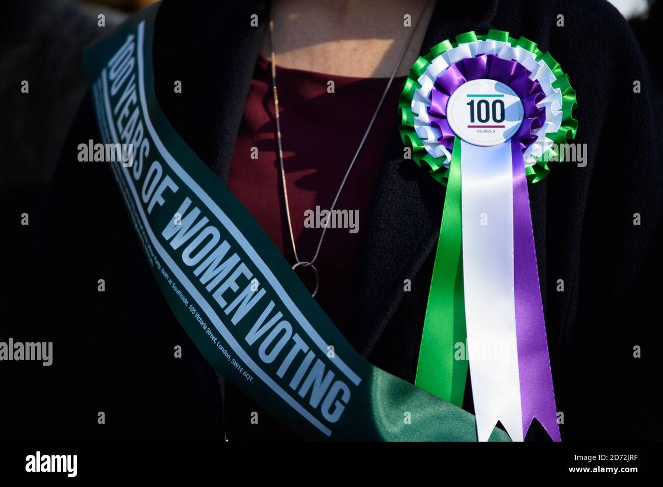 Rosettes worn by female members of the Shadow Cabinet and Labour ...