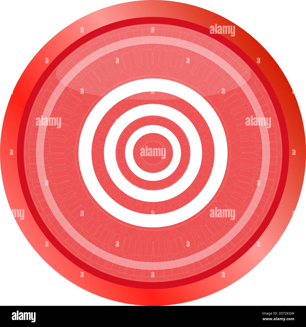 target sign icon. Pointer symbol. Modern UI website button Stock Photo ...