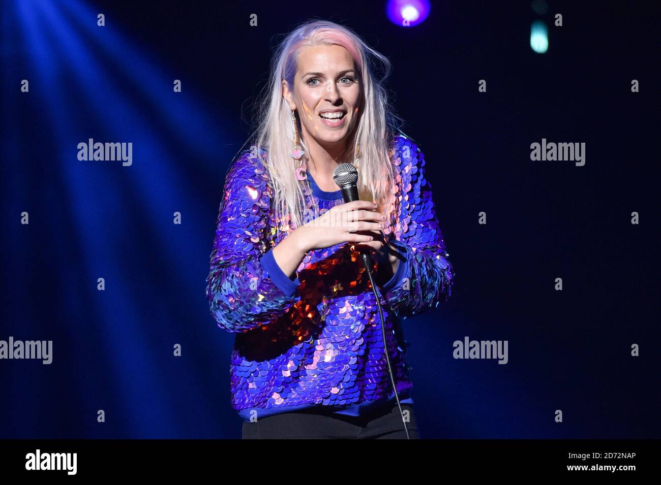 Sara pascoe performing on stage royal albert hall hi-res stock ...